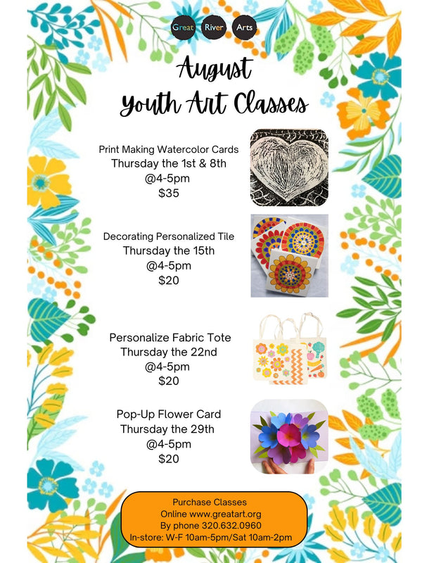 Products – Great River Arts - Little Falls, MN